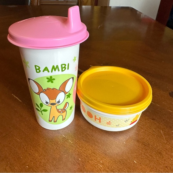Tupperware | Kitchen | Tupperware Disney Baby Feeding Set | Poshmark
